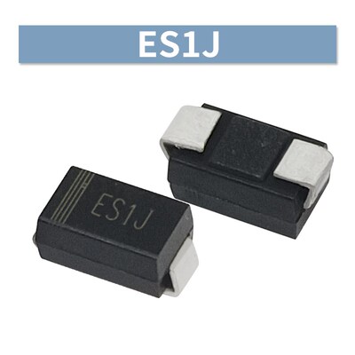 ES1J ES1D SMA贴片快恢复二极管1A 600V/200V DO-214AC SF18/SF14