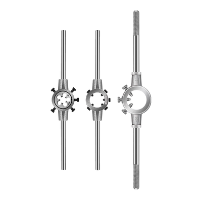 天工圆板牙扳手手用板牙绞手架