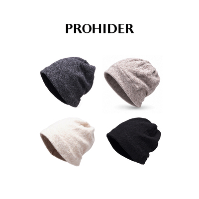 PROHIDER秋冬针织堆堆帽百搭