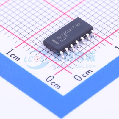 逻辑门 SN74LS00DR SOIC-14 TI/德州 电子元器件配单原装正品
