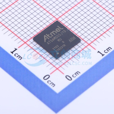 单片机(MCU/MPU/SOC) ATSAMG55J19B-MU QFN-64(7.5x7.5) MICROCHI
