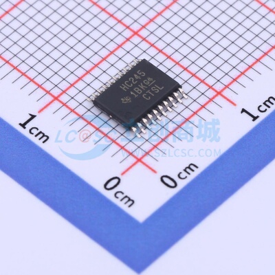 缓冲器/驱动器/收发器 SN74HC245PW TSSOP-20 TI/德州 电子元器件