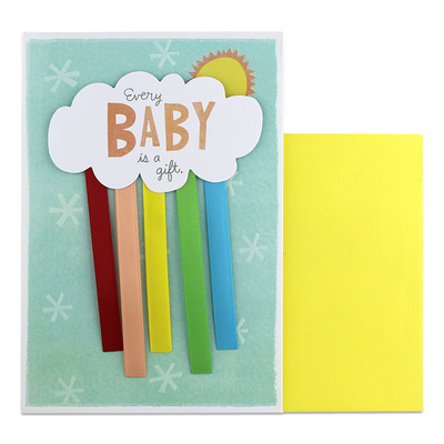 Hallmark贺曼贺卡日常卡婴儿祝