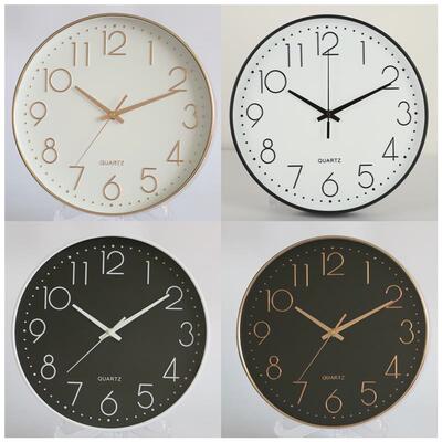 Clock wall clock living room watch bedroom clock silent