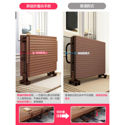 Folding bed single bed nap portable easy lounge chair cot
