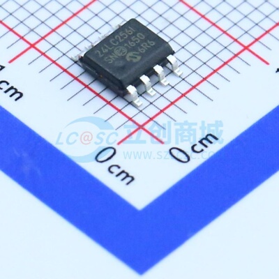 EEPROM 24LC256T-I/SN SOIC-8 MICROCHIP(美国微芯) 电子元件配单