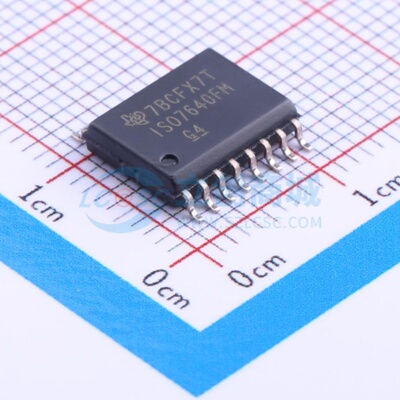 数字隔离器 ISO7640FMDW SOIC-16 TI/德州 电子元件配单原装正品