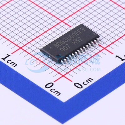 步进电机驱动芯片 BD63860EFV-E2 HTSSOP-28 ROHM(罗姆) 原装正品