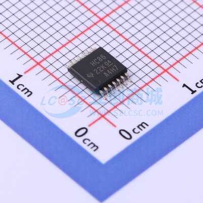 逻辑门 SN74HC86PW TSSOP-14 TI/德州 电子元器件配单原装正品