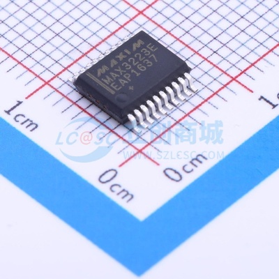RS232芯片 MAX3223EEAP+T SSOP-20 MAXIM(美信) 电子元件原装正品