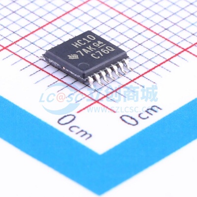 逻辑门 SN74HC10PWR TSSOP-14 TI/德州 电子元器件配单原装正品