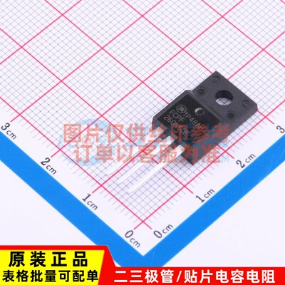场效应管(MOSFET) FCPF260N60E TO-220-3 onsemi(安森美) 元器件