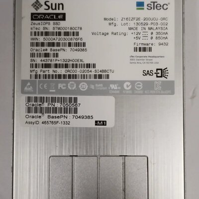 acle 200G SAS 7049385 Z16IZF2E-200UCU-ORC 服务器 2.5 528议价