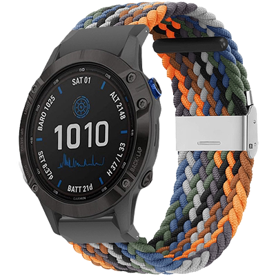 佳明GARMIN弹力尼龙编织折叠表带