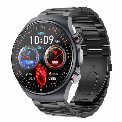 【NFC微体检】VZVK高精度无创监测血糖血压尿酸血脂智能手表心率