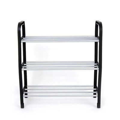 Easy Assembled Light Plastic 3 Tier Shoe Rack Shelf Storage