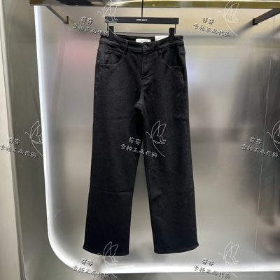 Miss sixty专柜正品10A 2025冬季新款直筒牛仔裤6S4JJ2510Z原1990