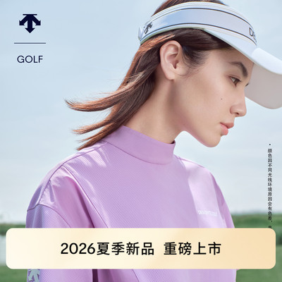 DESCENTEGOLF 迪桑特高尔夫 女士S-CORE拼接宽松短袖衫早秋新品