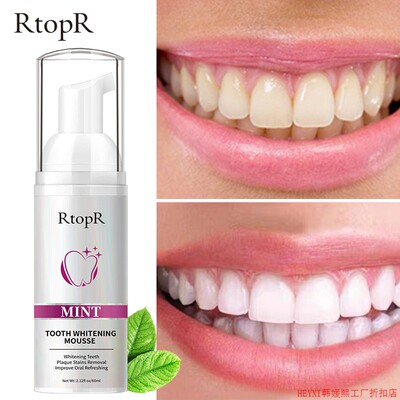 Mint Toothpaste Teeth Whitening Clean Mouth Breath洁牙齿慕斯