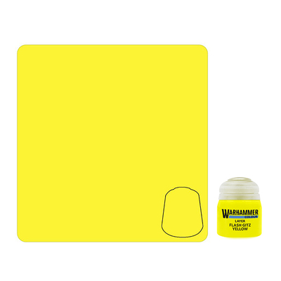 FLASH GITZ YELLOW warhammer 颜料黄色  涂层漆  LAYER