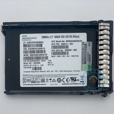 HPP18432-B21480GB2.5寸SATA