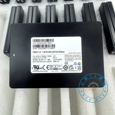 三星 PM883 2.5寸 1.92TB SSD SATA 固态硬盘 MZ7LH1T9HMLT-00005