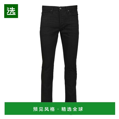 1h可退 香港直邮TOM FORD 男士牛仔裤 DPS001DMC084NAB SS2026 黑