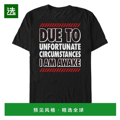 1h可退 【美国直邮】Fifth Sun|男士 I Am Awake 短袖圆领 T 恤