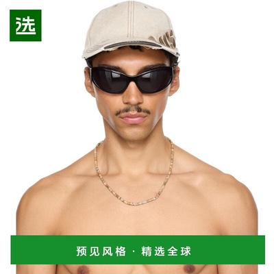 1h可退 香港直邮Martine Rose 男士 独家发售驼色 Roll Back 棒球