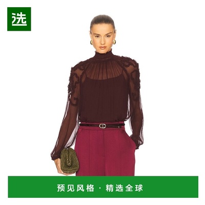 1h可退 香港直邮ULLA JOHNSON 女士 Magdalena 长袖衫 FA250220