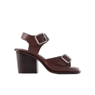 香港直邮Lemaire 方头高跟凉鞋单鞋 FO0024LL196