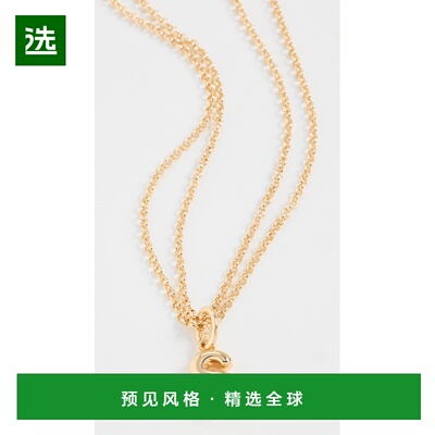 香港直邮Roxanne Assoulin 女士 The Puffy 字母项链