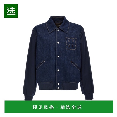 1h可退 香港直邮Wales Bonner 男士 'The Echo Varsity'... 牛仔