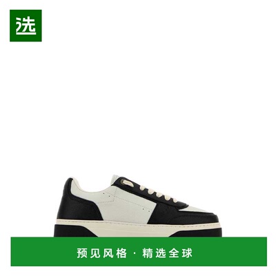 1h可退 香港直邮Represent 男士 Two-tone Initial 皮质绒面革运