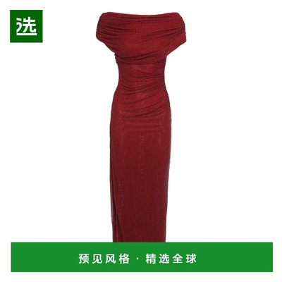 香港直邮SELF-PORTRAIT 女士连衣裙 RS26002MBUBURGUNDY SS2026