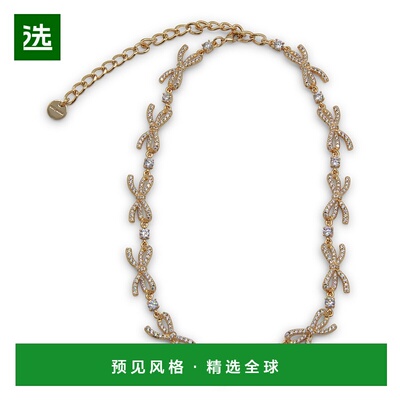 1h可退 香港直邮Self-Portrait 女士 金色色调项链 AW25621NGDGOL