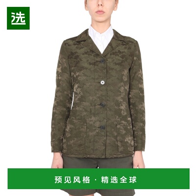 香港直邮ASPESI 女士外套 0904 SS2021 军绿色