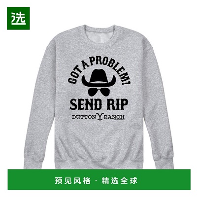 1h可退 【美国直邮】AIRWAVES 男士黄石抓绒卫衣 舒适保暖 休闲运