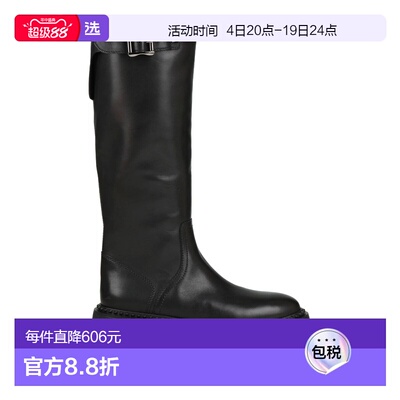 1h可退 香港直邮Ash 艾熙 女士 靴子 black黑色 舒适时尚厚底鞋