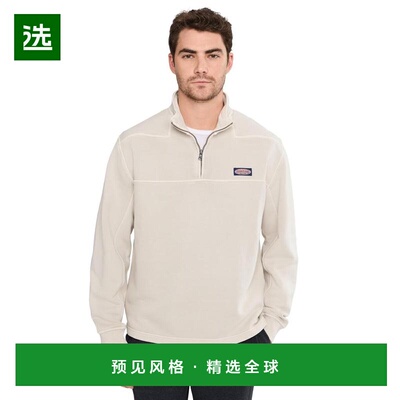 1h可退 【美国直邮】vineyard vines 男士 帽衫运动夹克衫长袖