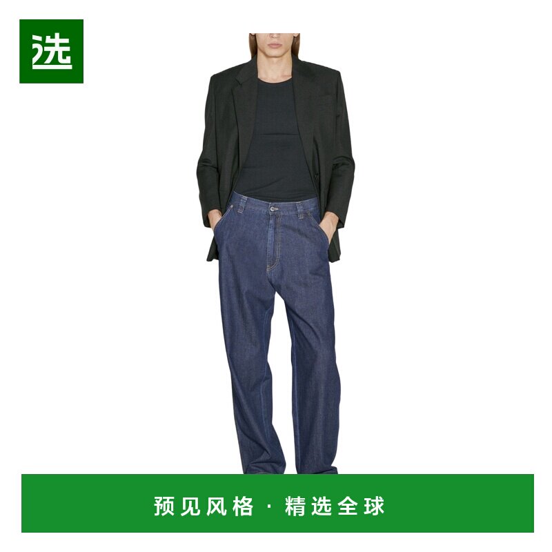【99新未使用】香港直邮Prada 多口袋牛仔长裤 GEP37914PW牛仔裤
