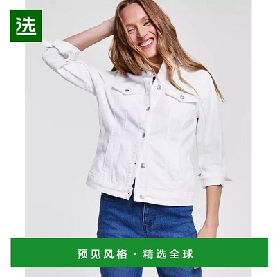 1h可退 【美国直邮】Gloria Vanderbilt Amanda经典牛仔夹克 女装