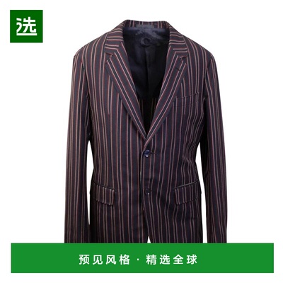 1h可退 【美国直邮】Caruso Velvet两扣棉质运动外套 黑色 CRS XT