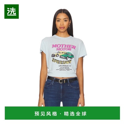 1h可退 香港直邮mother 女士 Sinful T恤 8591483 blue蓝色 舒适