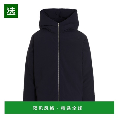 香港直邮Jil Sander 徽标连帽羽绒服 J47AF0004J70008高端流行休