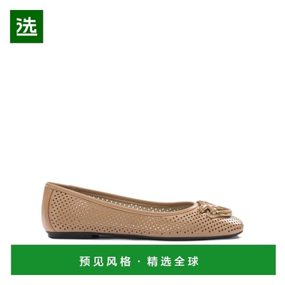 香港直邮PINKO 女士芭蕾乐福鞋 SD0457P003Q61 SS2026 金色 镂空