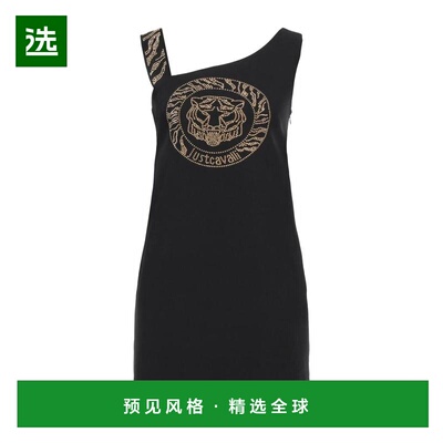 1h可退 【美国直邮】just cavalli 女士 连衣裙高档减龄显瘦时尚