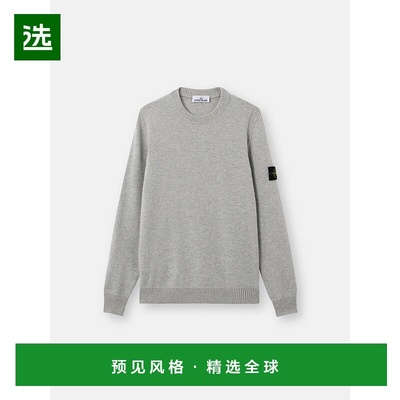 欧洲直邮STONE ISLAND (2025新品) 5100072 LAMBSWOOL针织毛衣