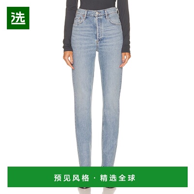 1h可退 香港直邮AGOLDE 女士 Freya 高腰修身裤 A9074B1456牛仔裤
