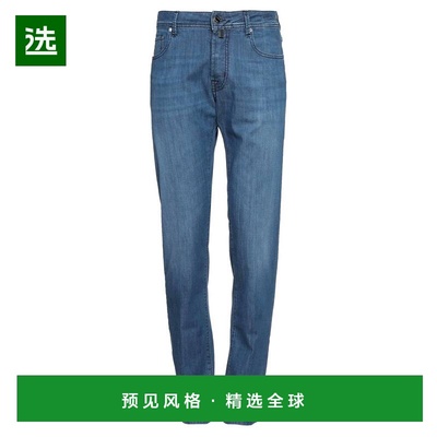 1h可退 香港直邮Jacob Cohen 男士 牛仔长裤 blue蓝色 舒适时尚